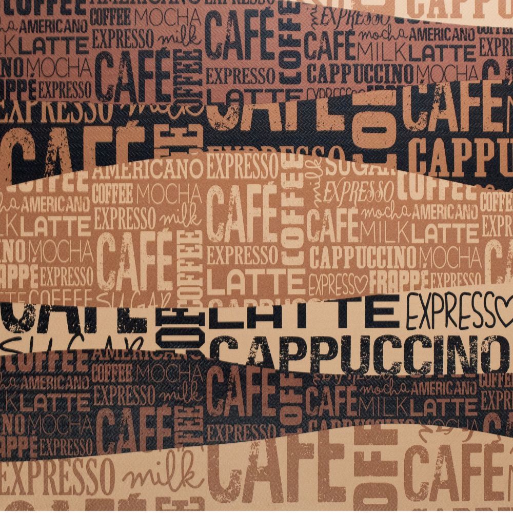 Passadeira Cozinha Flex Cafeteria 43cm x 180cm Kapazi - Kapazi